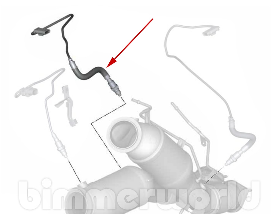 Oxygen Sensor (Bank 2, Sensor 2) - Genuine BMW - F97 X3M & F98 X4M