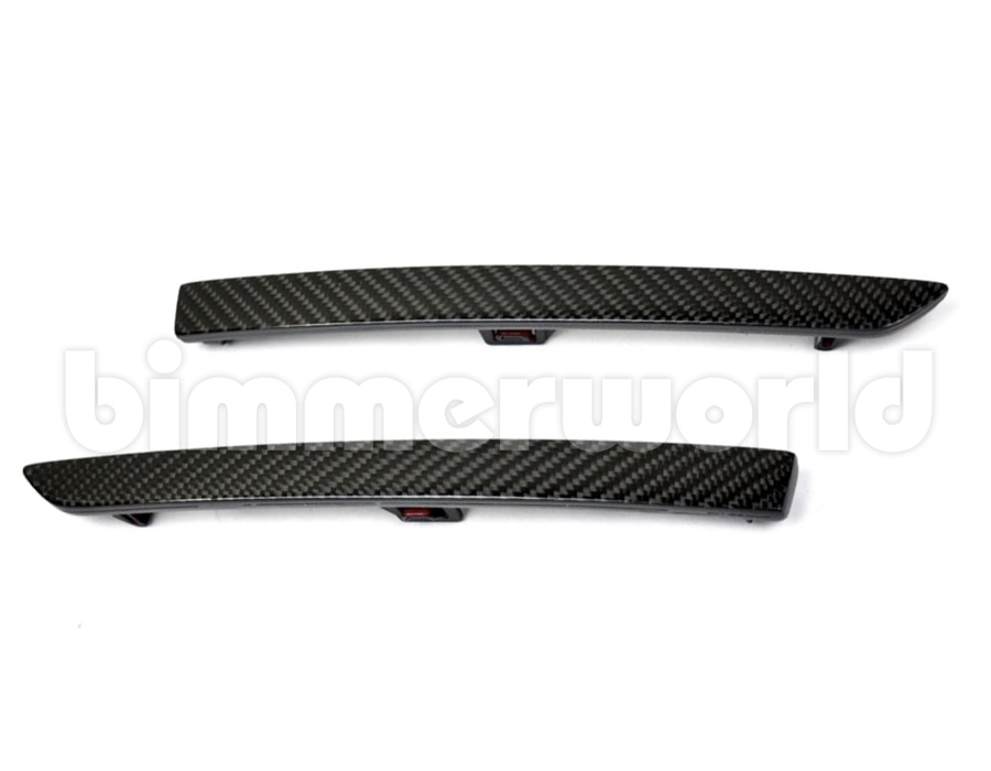 Carbon Fiber Rear Reflector Inserts - F80 M3 & F82/F83 M4