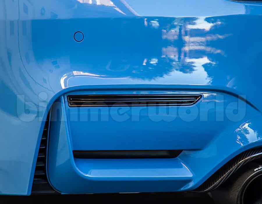 Acexxon Rear Reflector Insert Set Gloss Black Horizontal Slat BMW F8X M3 M4