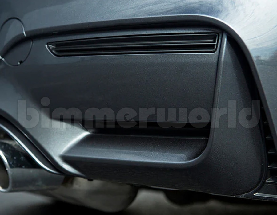 Acexxon Rear Reflector Insert Set Matte Black Horizontal Slat BMW F8X M3 M4