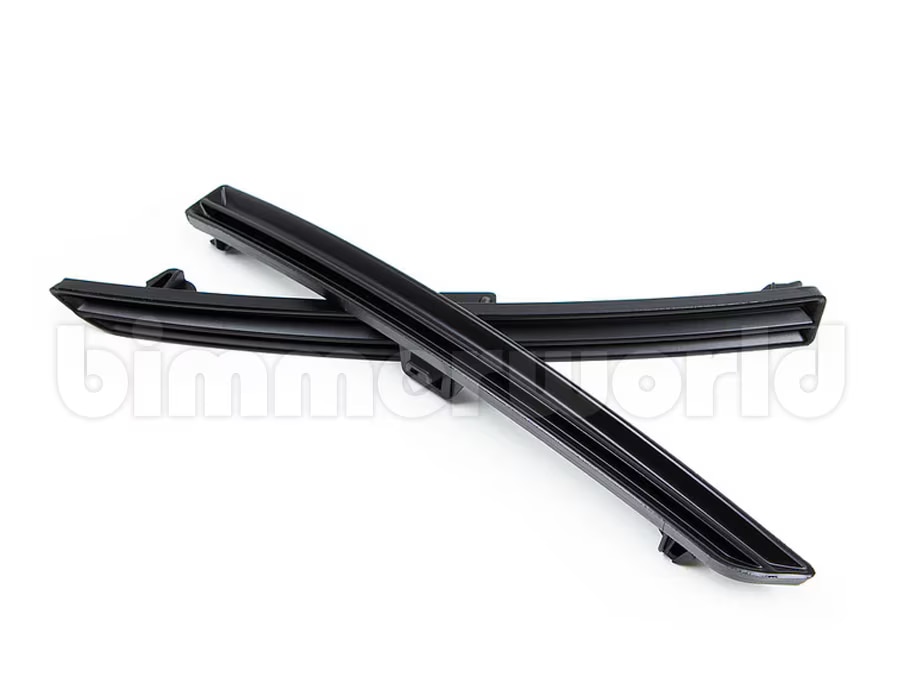 Acexxon Rear Reflector Insert Set Matte Black Horizontal Slat BMW F8X M3 M4