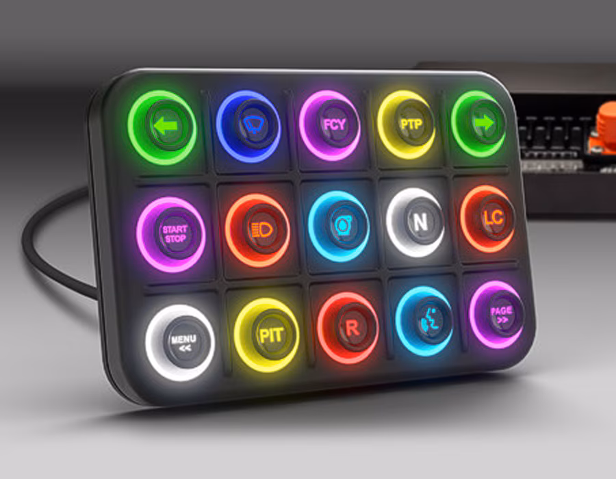 AiM CAN-Bus Programmable Keypad PDM Dash Logger