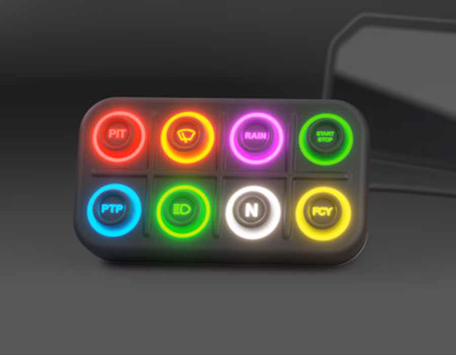 AiM CAN-Bus Programmable Keypad PDM Dash Logger