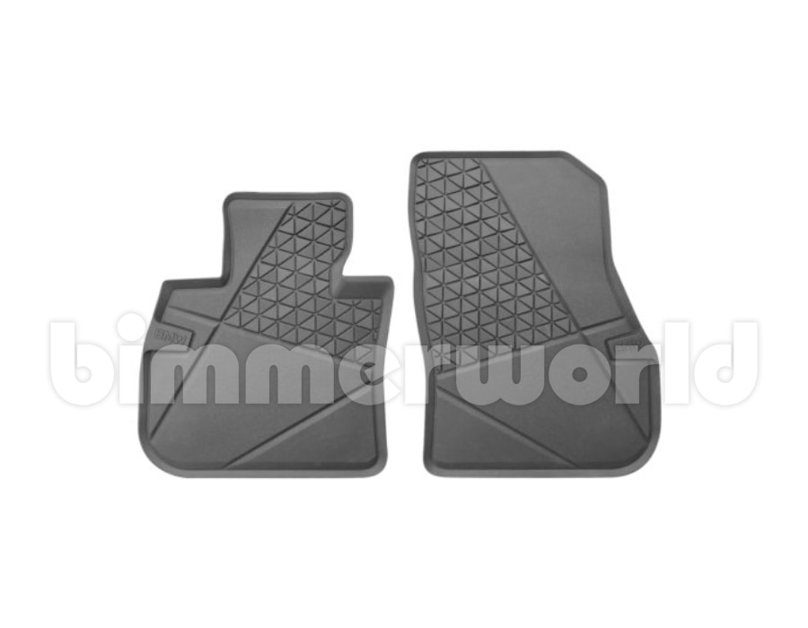 Genuine BMW Front Pair Floormats All Weather U11 X1 U10 X2 28i M35i