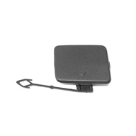 Genuine BMW Flap, Towing Eye Right Black Textured - 51127158448 - E70