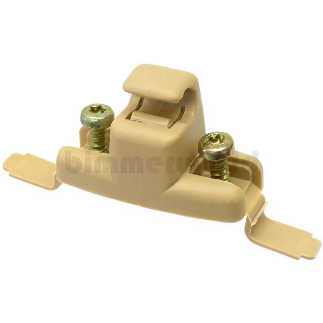 Genuine BMW Sun Visor Bracket Sandbeige - 51168174716 - E38,E39