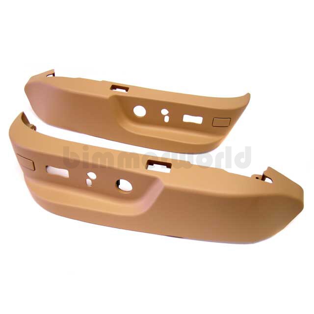 Front Outer Seat Trim Set (Beige) - E39 5-series & E38 7-series