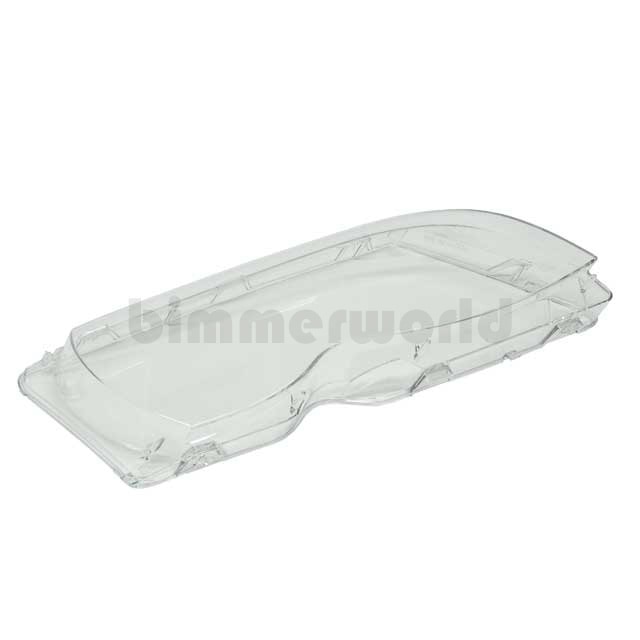BMW Headlight Lens - Right - E46 4 door - 2002-2005 (LCI) / ZKW Brand