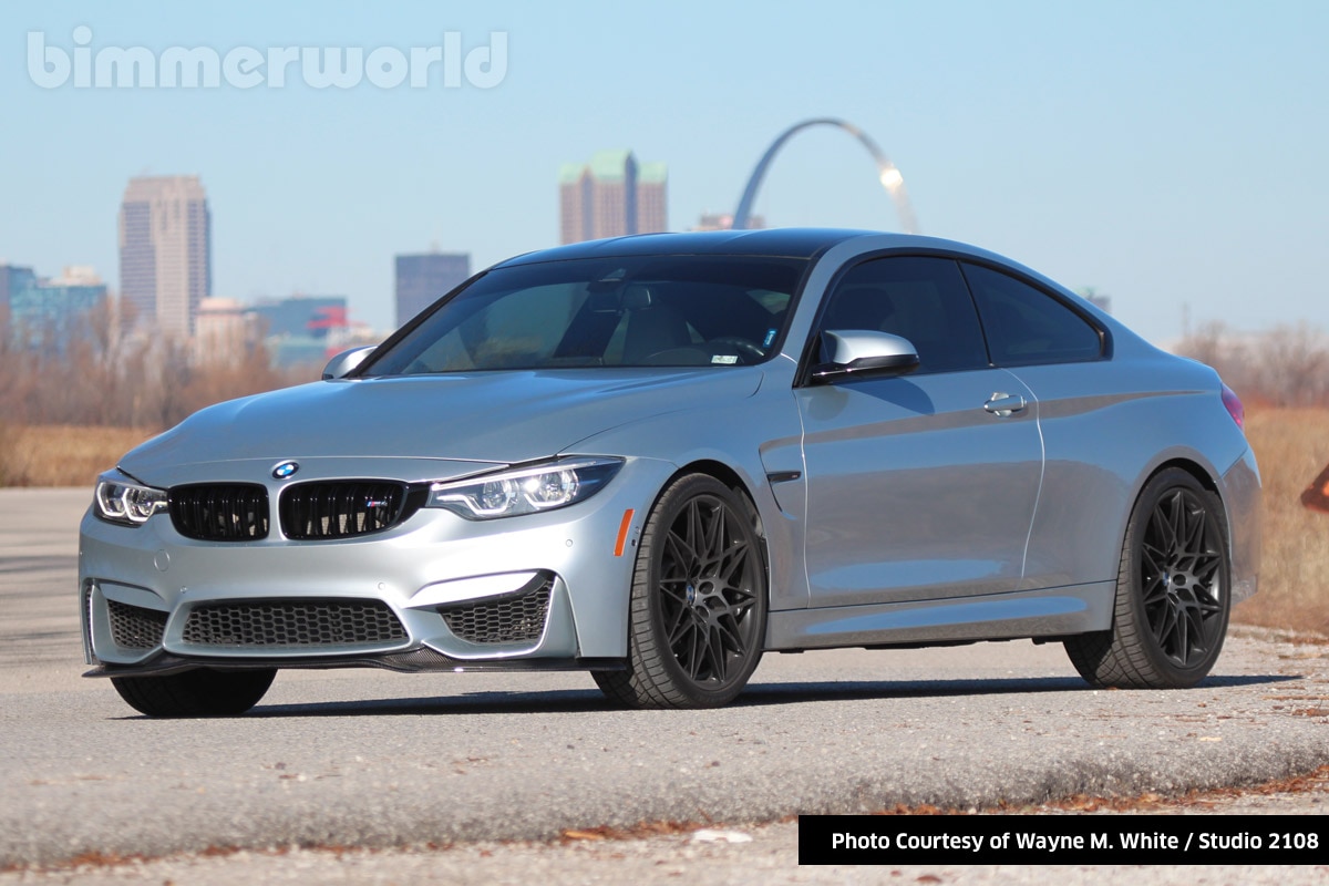 Carbon Fiber Front PSM-Style Lip Spoiler - BMW F80 M3 & F82/F83 M4