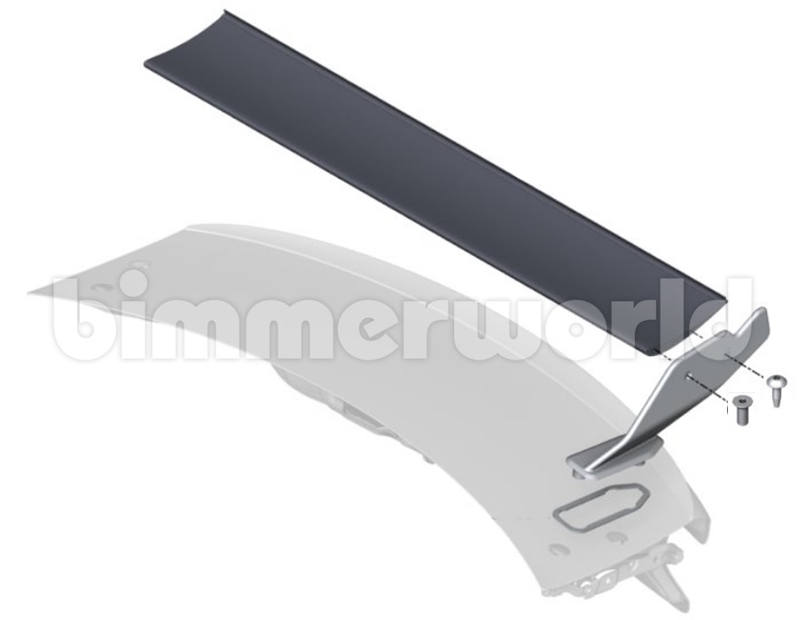 F87 M2 CS Racing Rear Carbon Fiber Trunk Wing BMW Motorsport