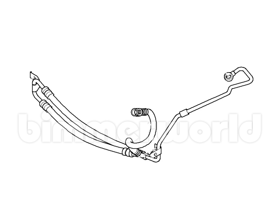 BMW Return Pipe - 32412283095 -E60 M5,E63 M6