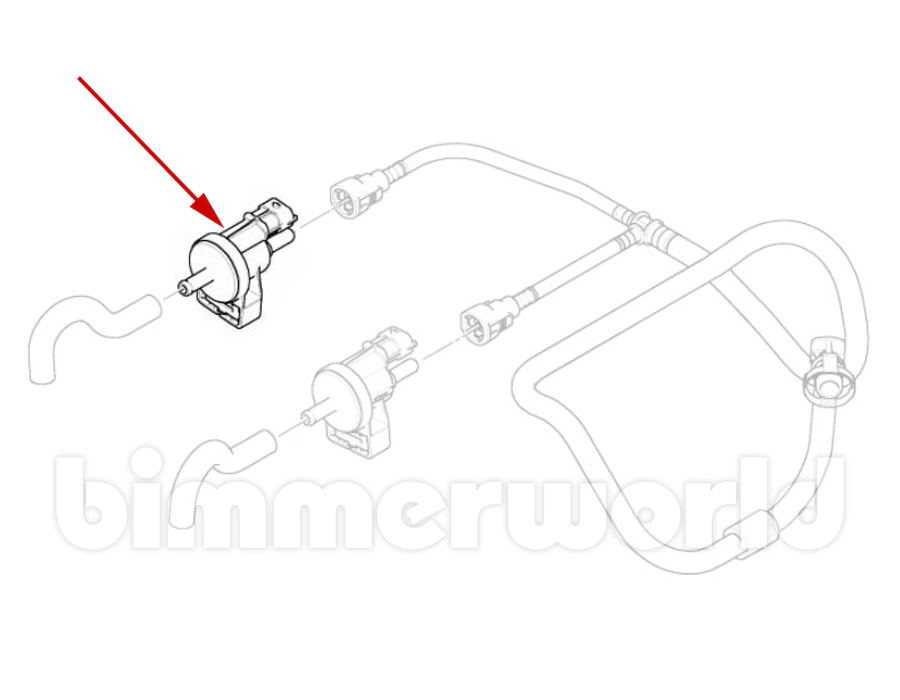 Bmw Purge Valve DIY EVAP Canister Purge Control Valve BMW
