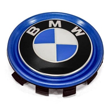 BMW i Blue Ring Wheel Center Cap for BMW i3, i4, i8, iX, 330e, 530e ...