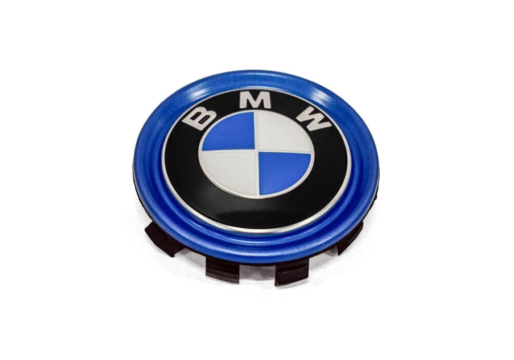 BMW i Blue Ring Wheel Center Cap for BMW i3, i4, i8, iX, 330e, 530e ...