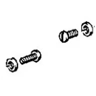 Genuine BMW License Plate Screw (Sold Each) 07119907623