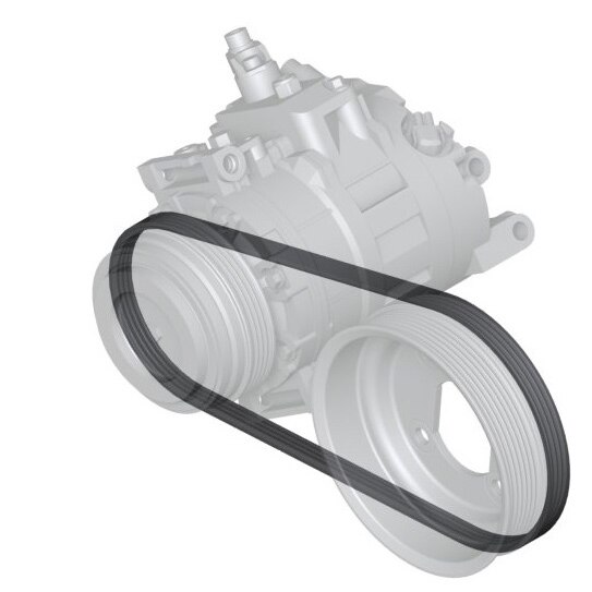 Belt for Air Conditioning Compressor on BMW F02 760Li (2009-2015)