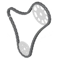 Oil Pump Chain, BMW - E82, F22, E9X, F3X, F8X, F10, X1/X3/X4/X5/X6 35i ...