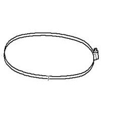 Genuine BMW Hose Clamp - for E9X M3 / S65 Intake Boot - 11617838292