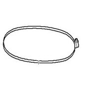 Genuine BMW Hose Clamp - for E9X M3 / S65 Intake Boot - 11617838292