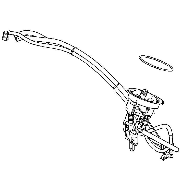 Genuine BMW Fuel Level Sensor Left for E90 335d (2009-2011)