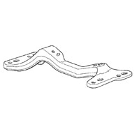 Genuine BMW Transmission Cross Member - E36 M3 Euro - 23702227892