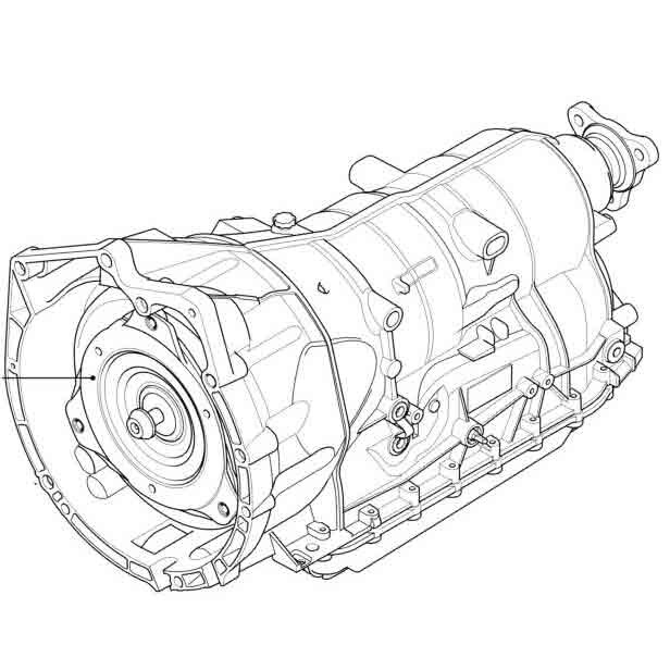 Genuine BMW Rmfd Automatic Transmission - 24007547901