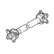 E60 E61 528i 530i 535i 525i xDrive Front Driveshaft Assembly