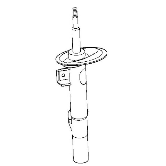 Genuine BMW Right Front EDC Strut E38 740i 740iL 750iL