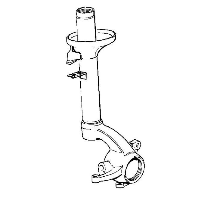 Genuine BMW Left Front Spring Strut - 31311701049 - E30