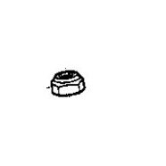Genuine BMW Front Axle Self-Locking Hex Nut, M14x1.5 - E36, E34