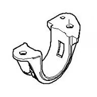 BMW Front Sway Bar Bushing Bracket, E82 1M, E9X M3, F8X M2/M3/M4