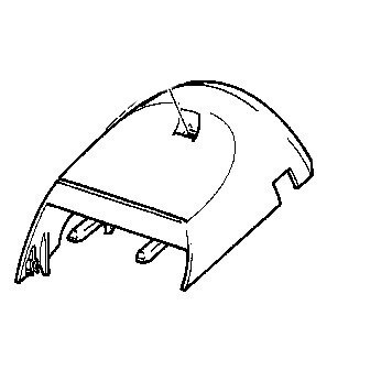 Genuine BMW Trim Panel, Upper Part - 32311091698