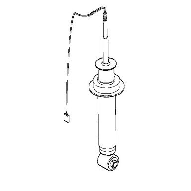 Genuine BMW Rear EDC Electronic Shock E38 740i 740iL