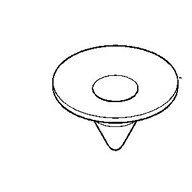 Genuine BMW Rear Axle Spring Pad Upper 33531093935