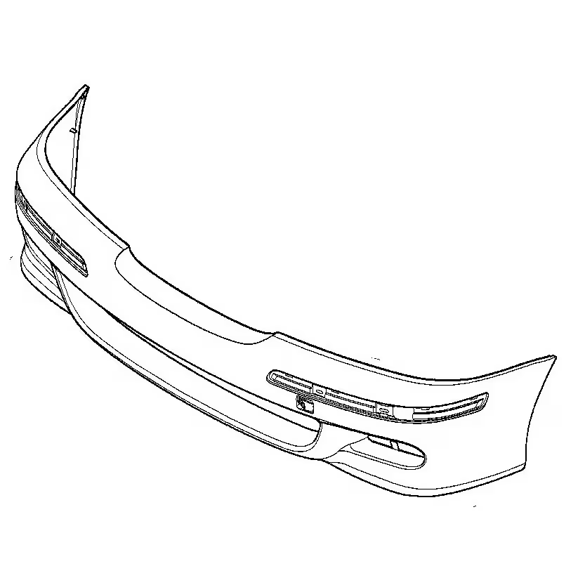 Genuine BMW Front Bumper E39 M5 M Sport 51112498507 51 11 2 498 507