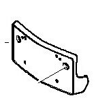 Genuine BMW Cover Schwarz - 51118399335