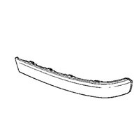 Genuine BMW Rubber Strip Right - 51121945928