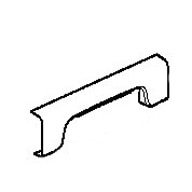 Genuine BMW Heat Resistant Plate M Technic - 51122693600