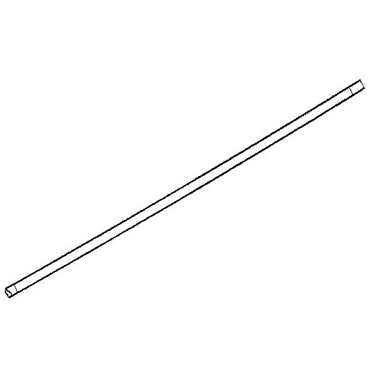 Front Left Door Molding, Primered - E46 323ci/325ci/328ci/330ci