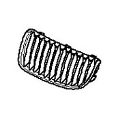 E90 E91 LCI Kidney Grille Front Left BMW 328i 335d 335i