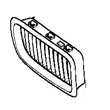 Chrome Grille Right BMW E38 740i 740iL 750iL