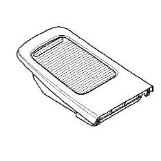 Rear Console Cover With Sliding Door- E92 M3 Coupe, E93 M3 Convertible