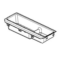 Genuine BMW E46 Center Console Storage Tray (Black)