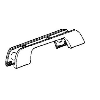 BMW Exterior Door Handle Cover With Gasket - Rear - E36, E34