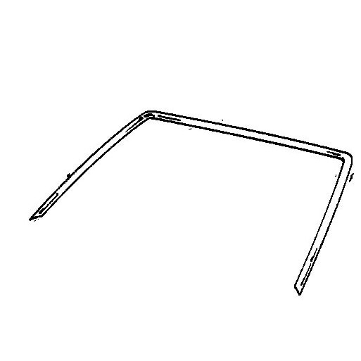 Windshield Weatherstrip Upper Front BMW E12 E28 528i 528e 535i 530i 535i M5