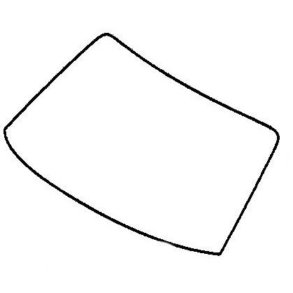 Genuine BMW Trim Weatherstrip 51318397613