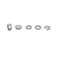 Genuine BMW Set of Fittings for Rear Side Window - E46 Coupe