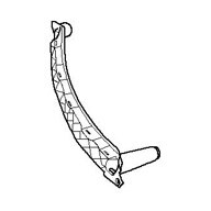 Genuine BMW Support, Pull Strap, Left - 51416969403 - Savannabeige