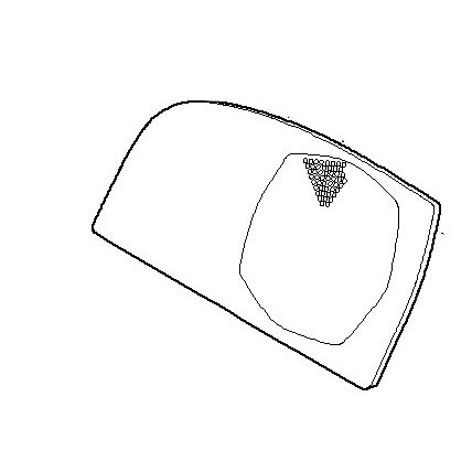 Genuine BMW Insert Left Schwarz - 51437055053 - E85