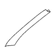 Genuine BMW Covering Apron Right Grau - 51438173498 - E36